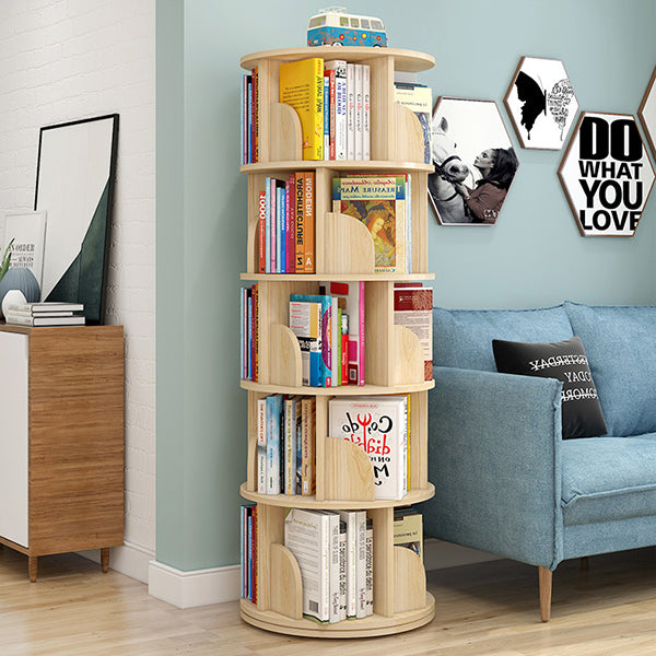 Rotating Bookshelf 360 Degree Revolving Bookcase – Zwob